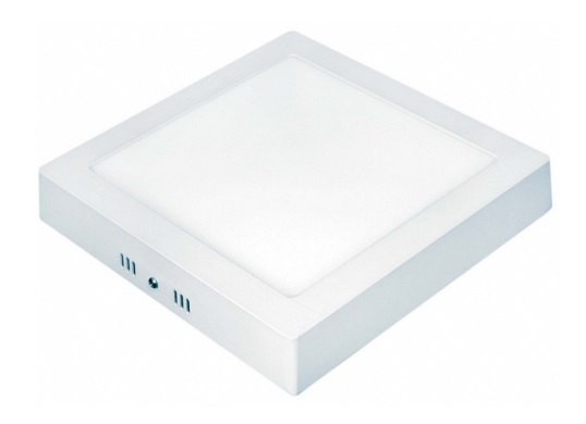 Plafon Painel Led Sobrepor Quadrado Lux 12w 6500k Taschibra 18136 ...